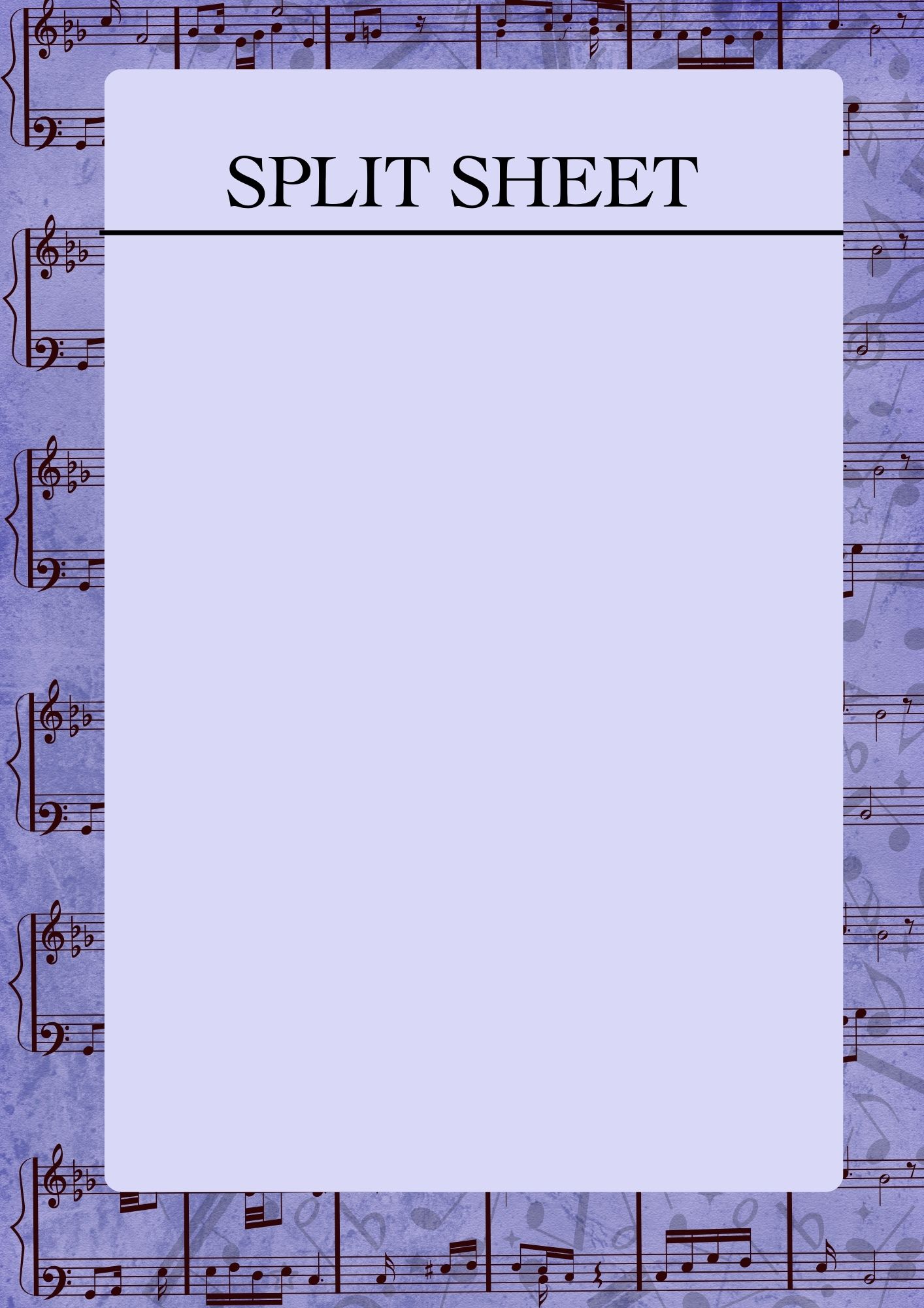 Understanding Split Sheets: A Guide for Nigerian Songwriting ...
